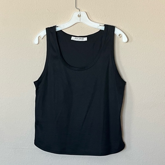 Miu Miu | Tops | Miu Miu Tank Top Shirt | Poshmark